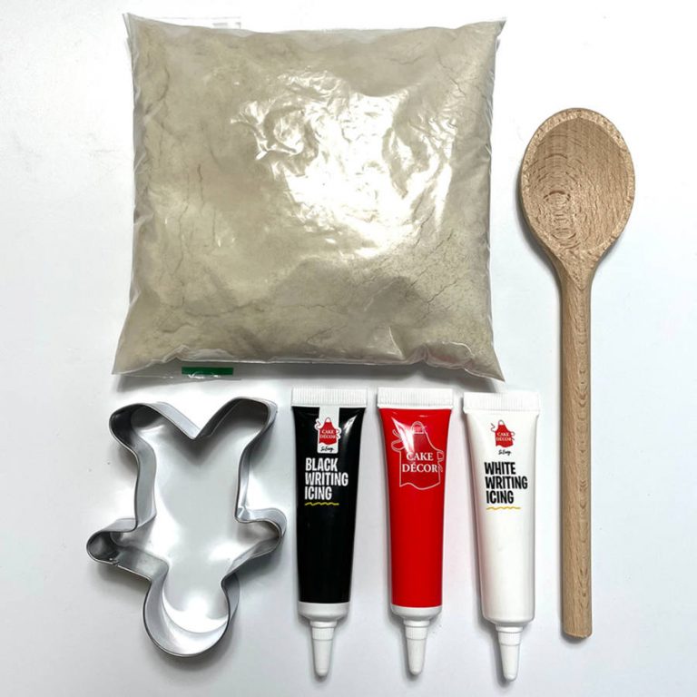 Christmas Baking Set- Reindeer Gingerbread Biscuit Baking Kit Gift Box