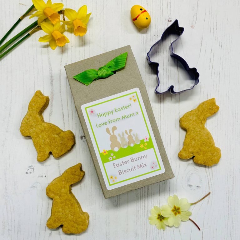 Easter Bunny Rabbit Biscuit Baking Kit Box with Cookie Cutter - Baking ...